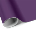 Deep Purple Wrapping Paper | Zazzle