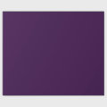 Deep Purple Wrapping Paper | Zazzle