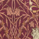 Deep Red & Gold Victorian Honeysuckle Wallpaper | Zazzle