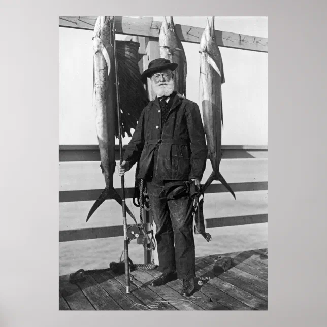 Deep Sea Fisherman, 1912 Poster | Zazzle