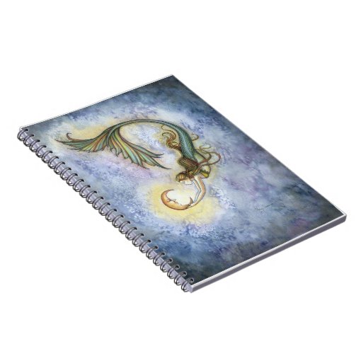 Deep Sea Moon Mermaid Notebook | Zazzle