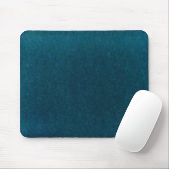 Deep Sea Watercolor - Dark Teal Blue and Aqua Mouse Pad | Zazzle