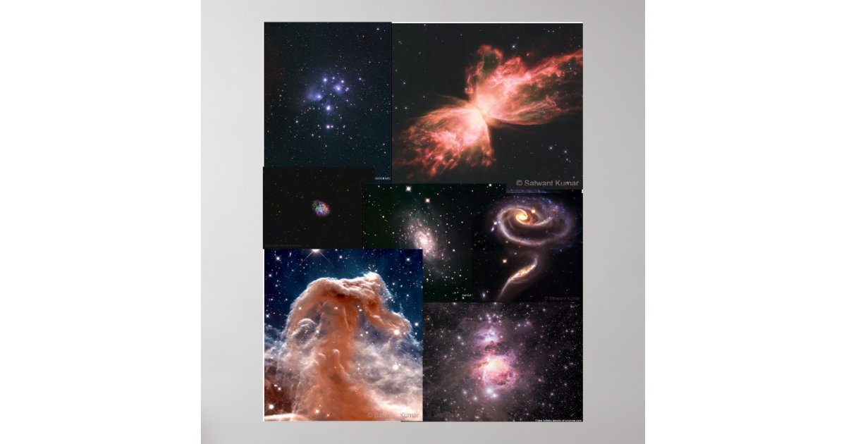 Deep Sky Images by Satwant Kumar Poster | Zazzle