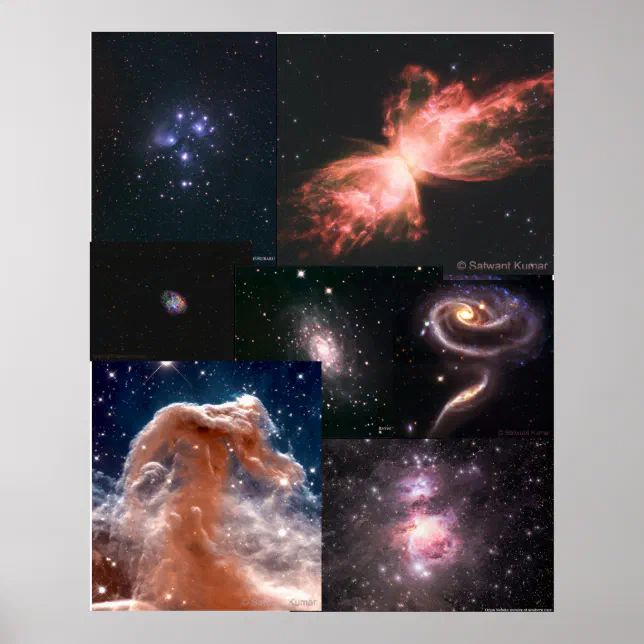 Deep Sky Images by Satwant Kumar Poster | Zazzle