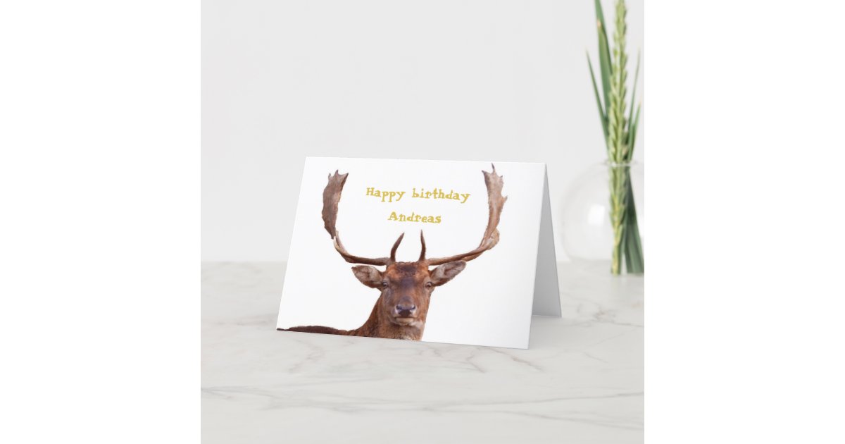 Deer Card | Zazzle.com