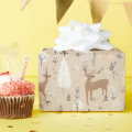 Deer Christmas Wrapping Paper | Zazzle