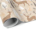 Deer Christmas Wrapping Paper | Zazzle