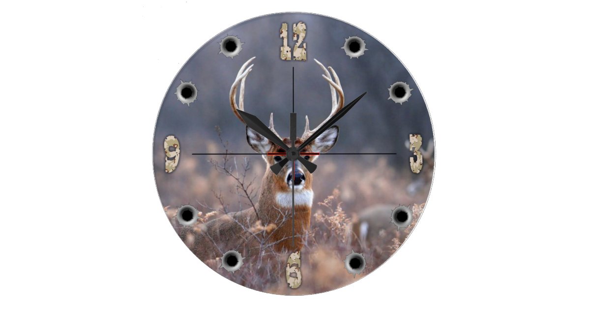 Deer Clock | Zazzle.com