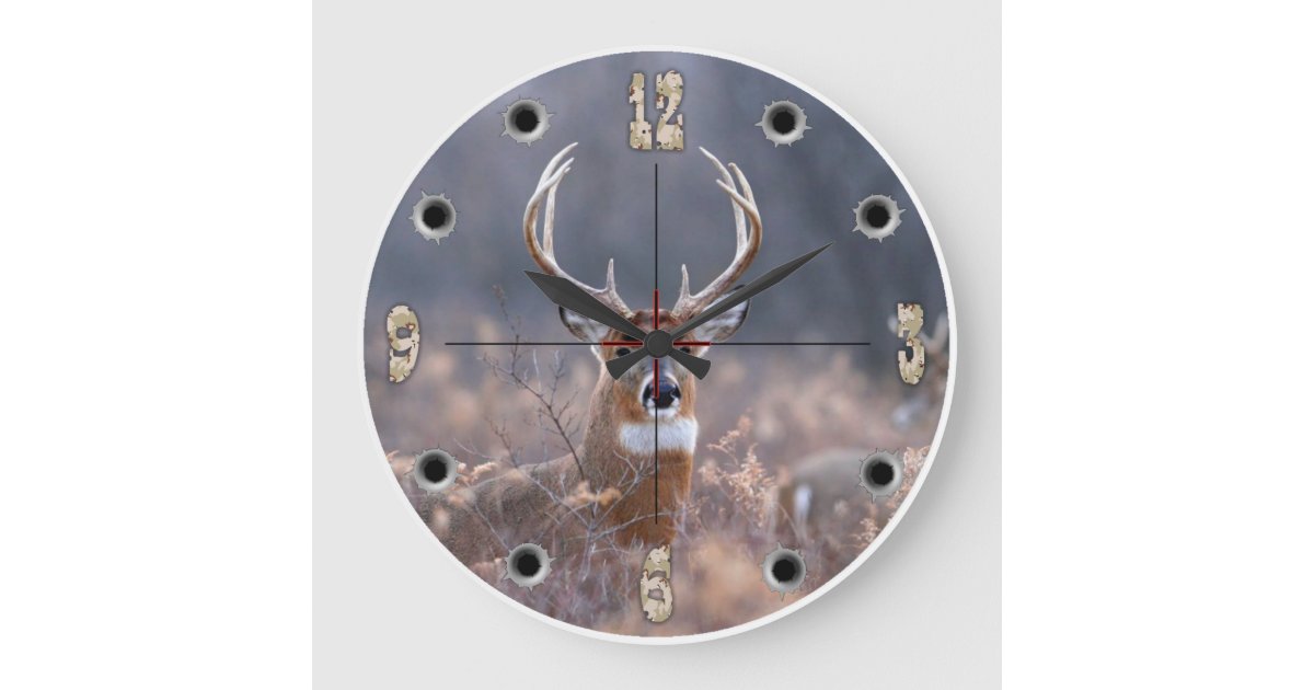 Deer Clock | Zazzle