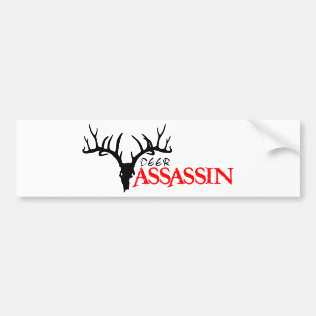DEER HUNTING BUMPER STICKER | Zazzle