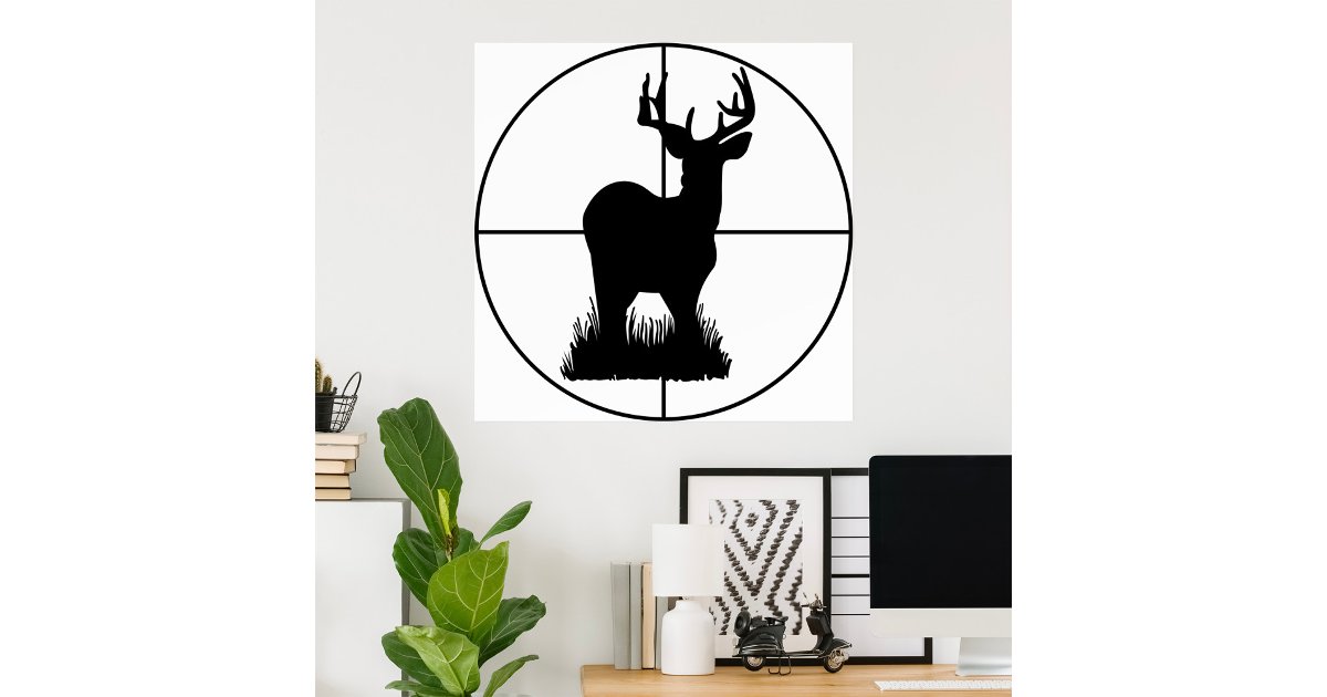 Deer Hunting Poster | Zazzle