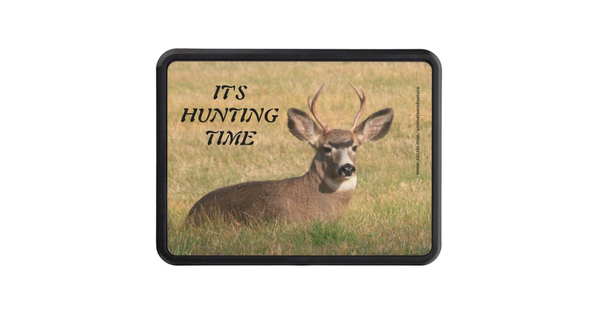 Deer Hunting Trailer Hitch Cover | Zazzle