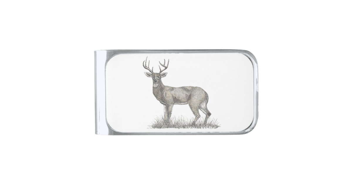Deer II Money Clip | Zazzle