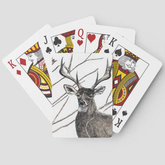 Deer Playing Cards | Zazzle.com