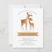 Deerly Loved Baby Shower Invitation | Zazzle