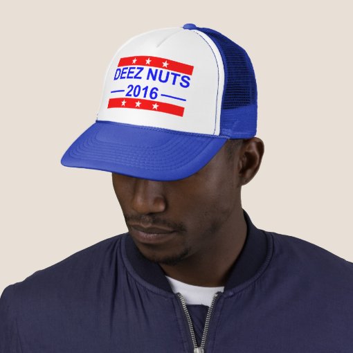 Deez Nuts for President Trucker Hat | Zazzle