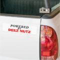 DEEZ NUTZ BUMPER STICKER | Zazzle
