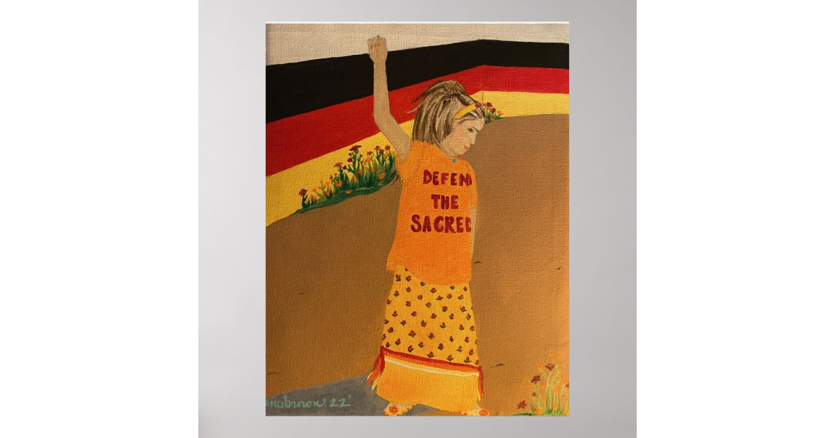 "Defend The Sacred" Medicine Wheel Poster | Zazzle