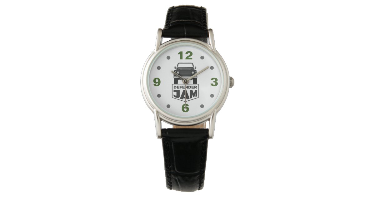 DEFENDER JAM WATCH | Zazzle