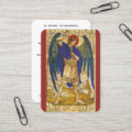 Defender St Michael the Archangel Prayer Card | Zazzle