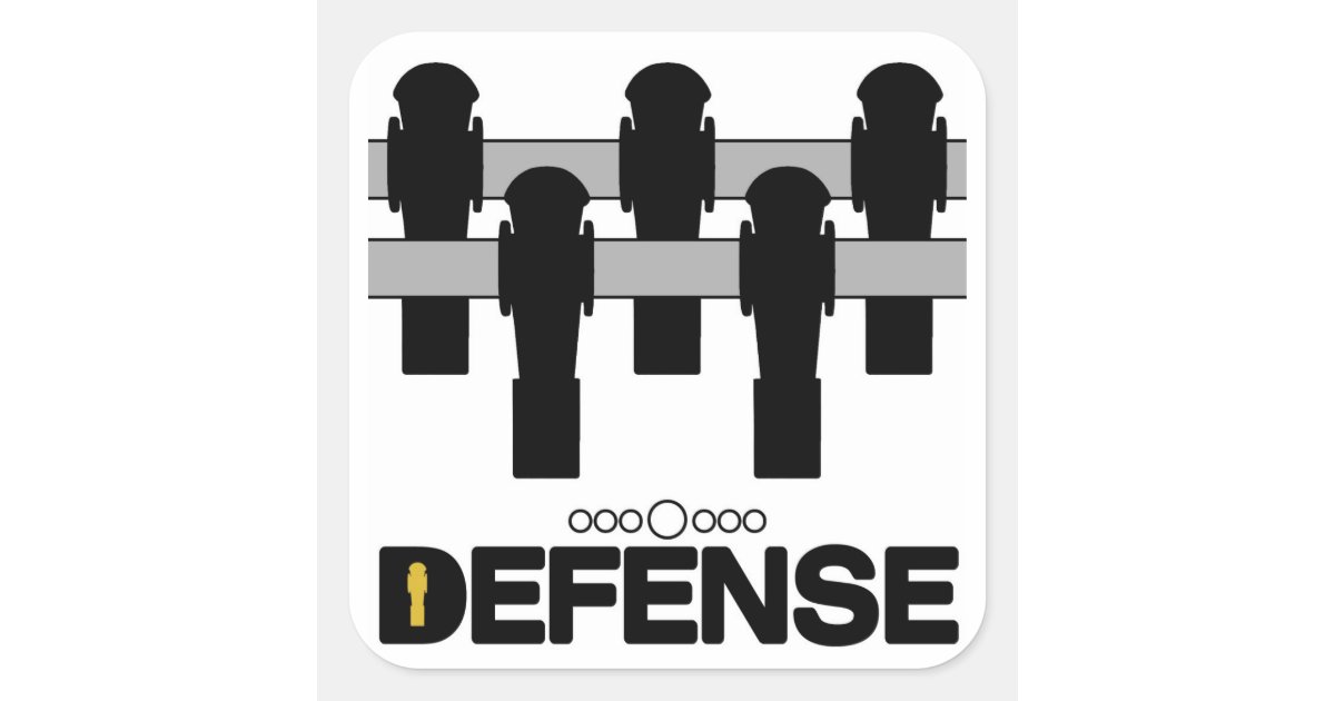 DEFENSE STICKER | Zazzle