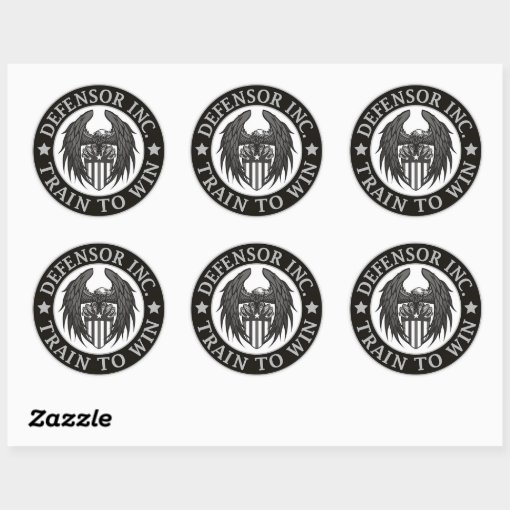Defensor window sticker | Zazzle