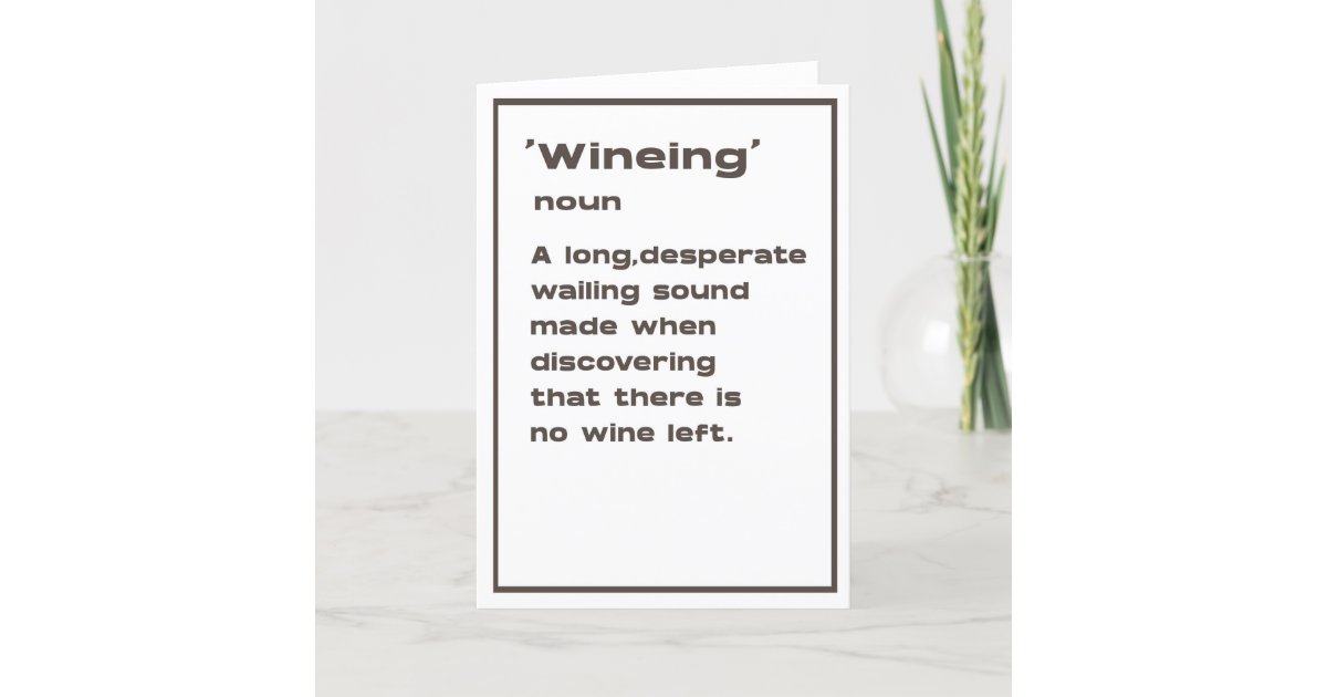 Definition card | Zazzle