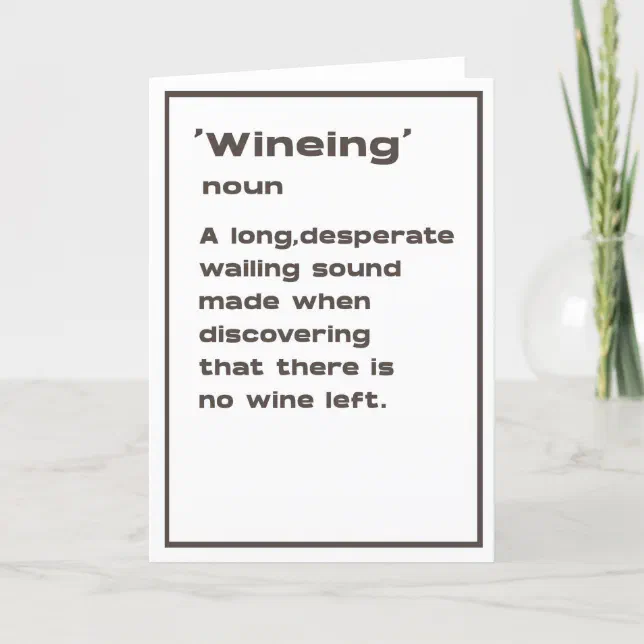 Definition card | Zazzle