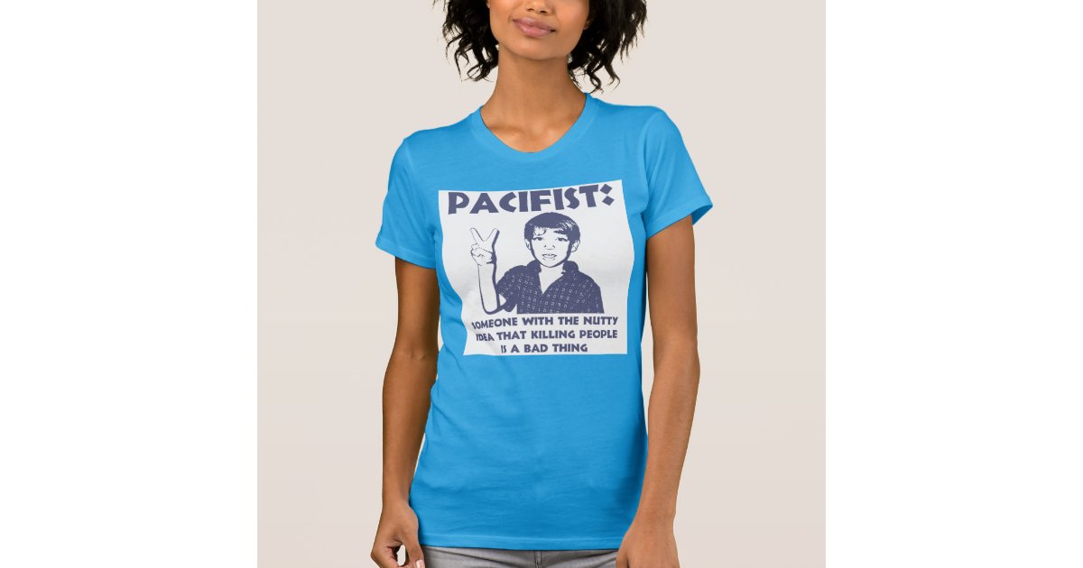 Definition of Pacifist Boy T-Shirt | Zazzle