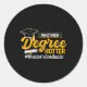 Degree Graduation Master’s Degree Mba Classic Round Sticker | Zazzle