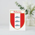 Delaney Coat of Arms/Family Crest Postcard | Zazzle