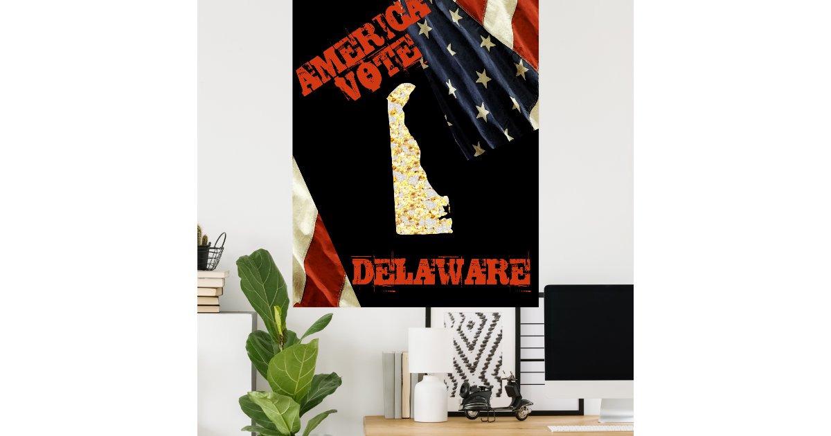 DELAWARE POSTER | Zazzle