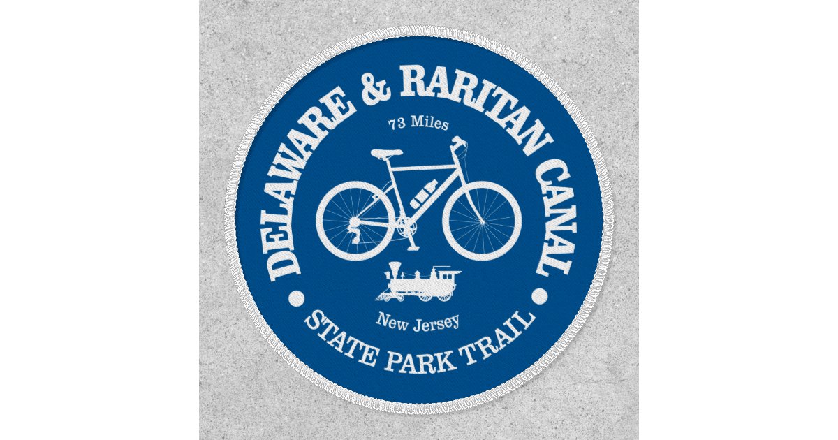 Delaware & Raritan Canal SPT (cycling) Patch | Zazzle