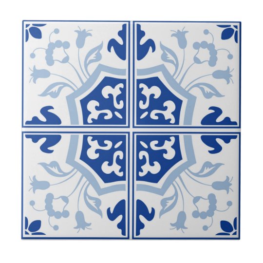 Delft Blue Tiles | Zazzle.com