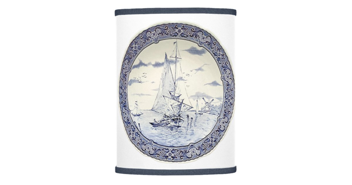 DELFT SAILING SHIP LAMP SHADE | Zazzle