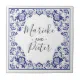 Delfts Blauw | Delft Blue Dutch Wedding Keepsake Ceramic Tile | Zazzle