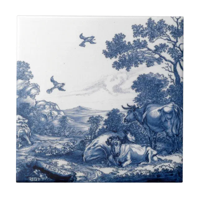 Delftware Tile | Zazzle