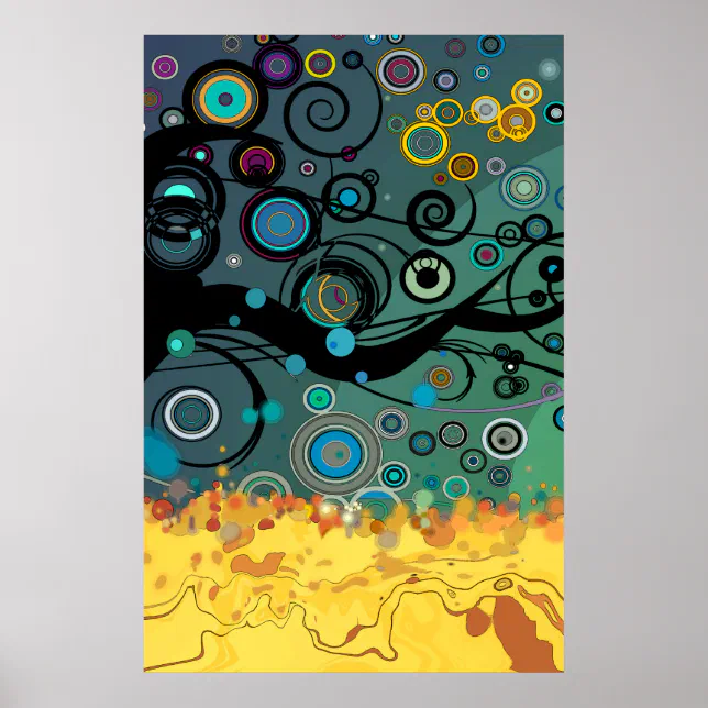 Delirium - Abstract Poster | Zazzle