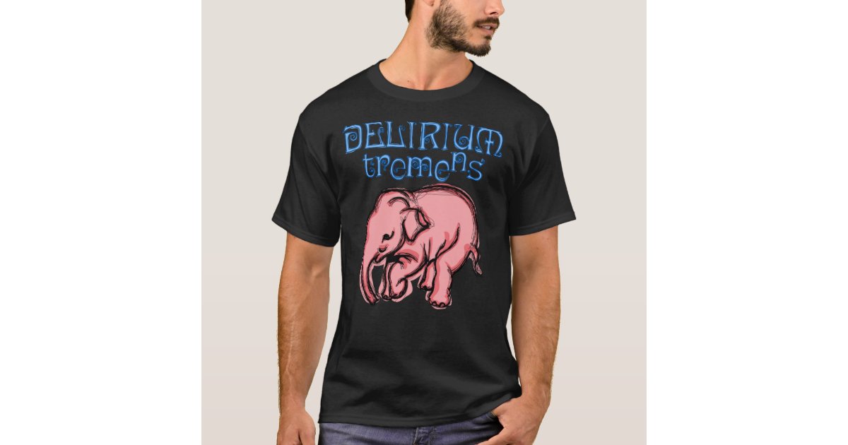 Delirium Pink Elephant POP Classic T-Shirt | Zazzle