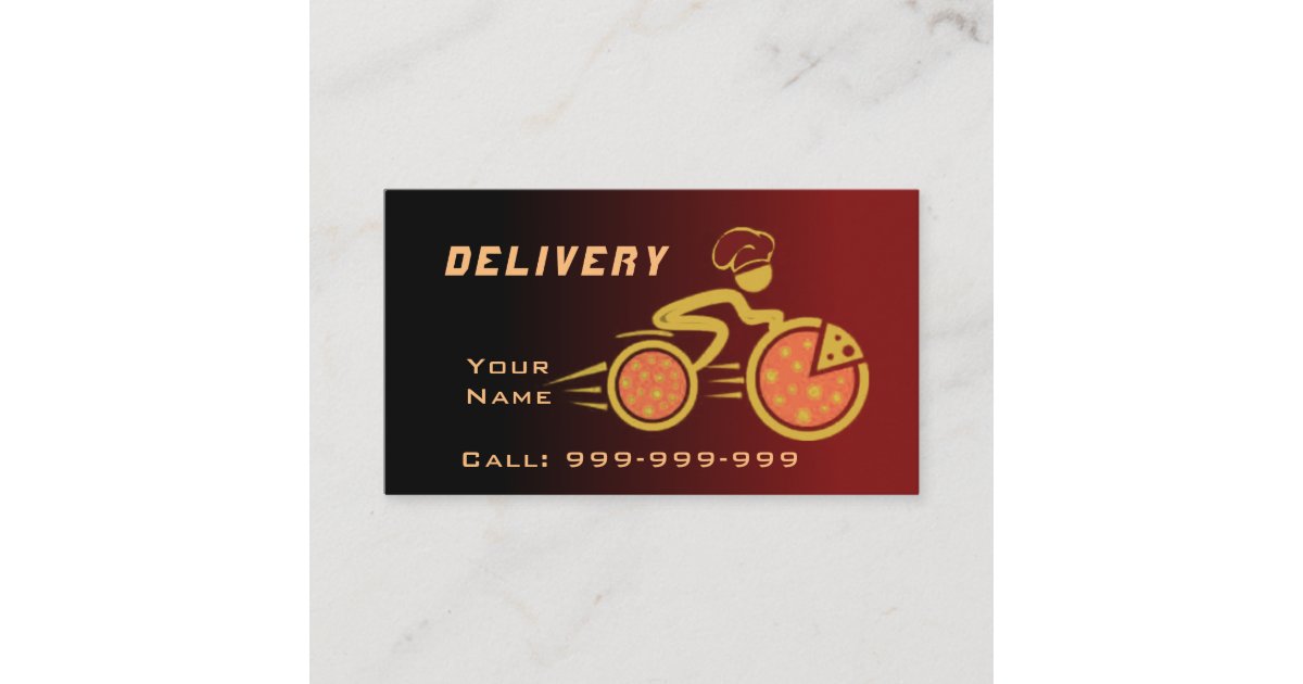 Delivery Business Card | Zazzle