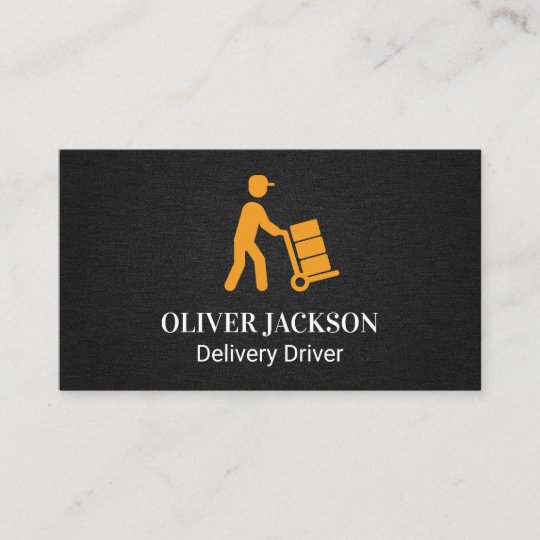 Delivery Driver Business Card | Zazzle.com