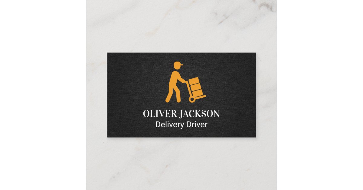 Delivery Driver Business Card | Zazzle