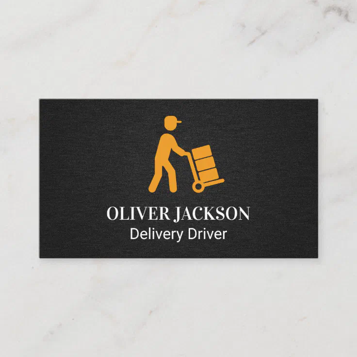 Delivery Driver Business Card | Zazzle