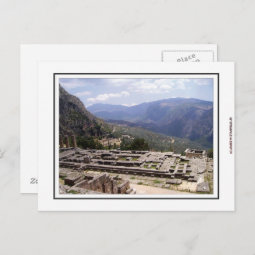 Delphi Archaeological Site Postcard | Zazzle