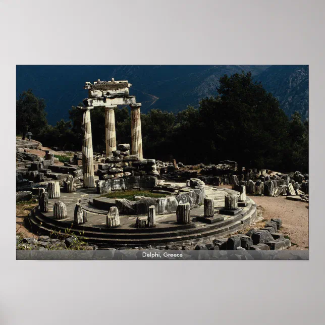 Delphi, Greece Poster | Zazzle