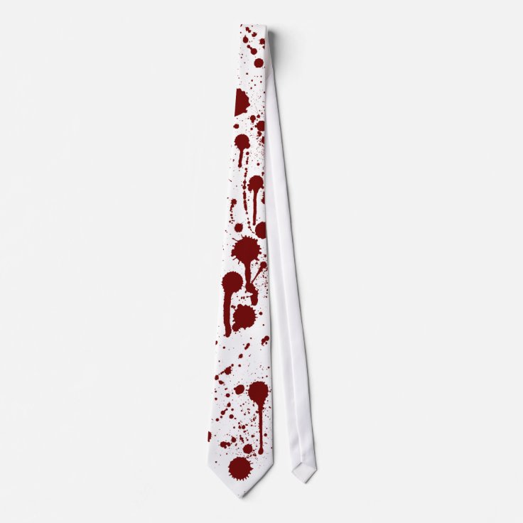 Delphine's Bloody Vampire Tie | Zazzle