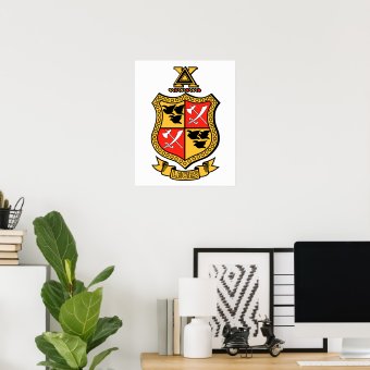 Delta Chi Coat of Arms Poster | Zazzle