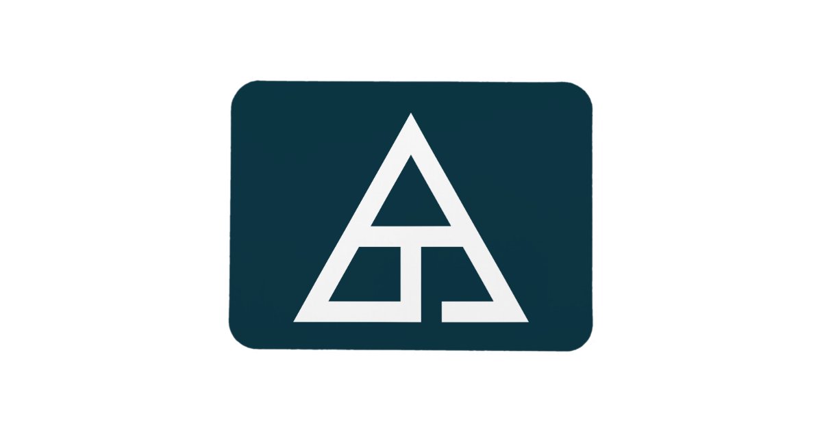 Delta T Trademark Logo Magnet | Zazzle