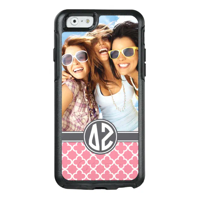 Delta Zeta | Monogram and Photo Otterbox iPhone Case | Zazzle