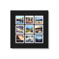 Deluxe 9 Photograph Grid Collage Canvas Print | Zazzle